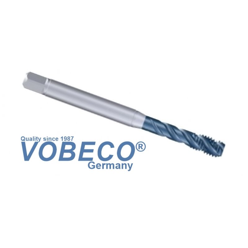 HPSC Maschinengewindebohrer DIN-371-C M8 ISO2(6H) R45 HSSE-PM HL, 19,55